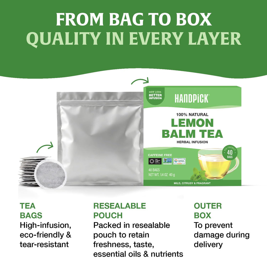 wellness benefits of lemon balm tea