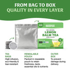 wellness benefits of lemon balm tea