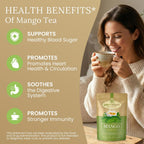 wellness benefits of mango leaf tea