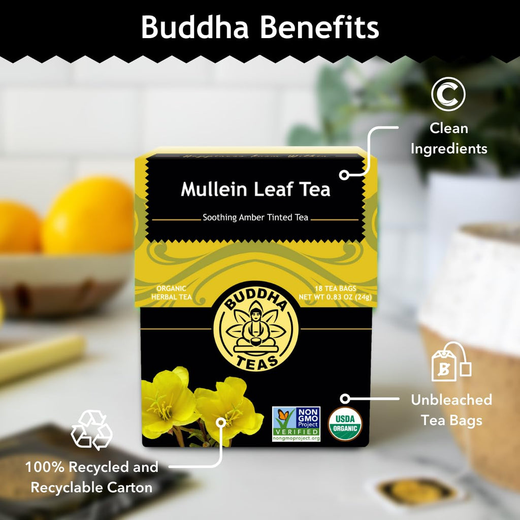 wellness benefits of mullein tea