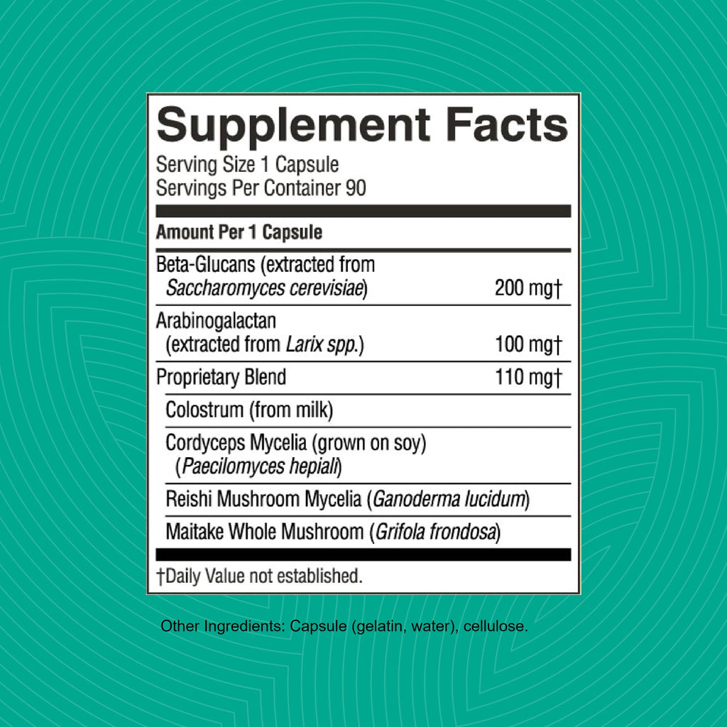 Wellness benefits of mushroom capsules