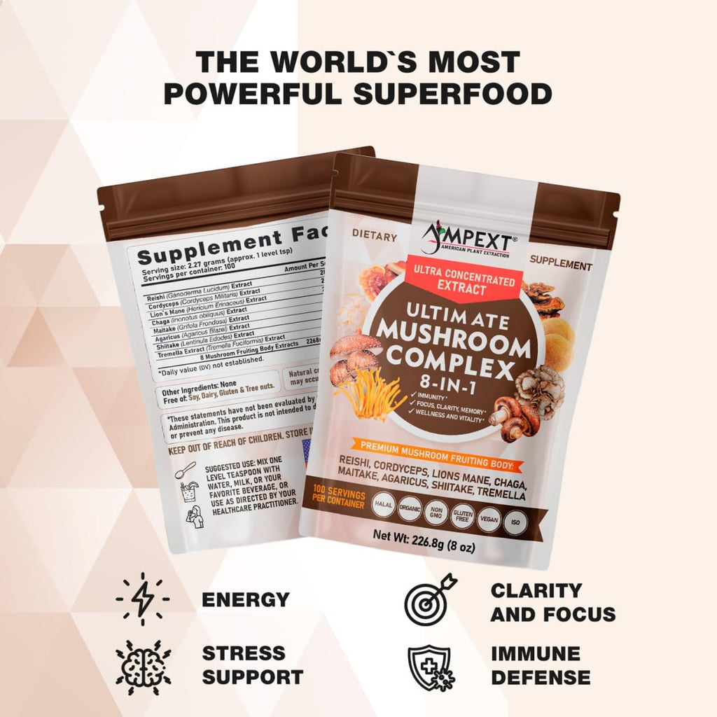 wellness benefits of mushroom extracts