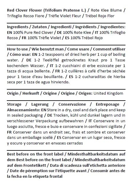 wellness benefits of red clover tea