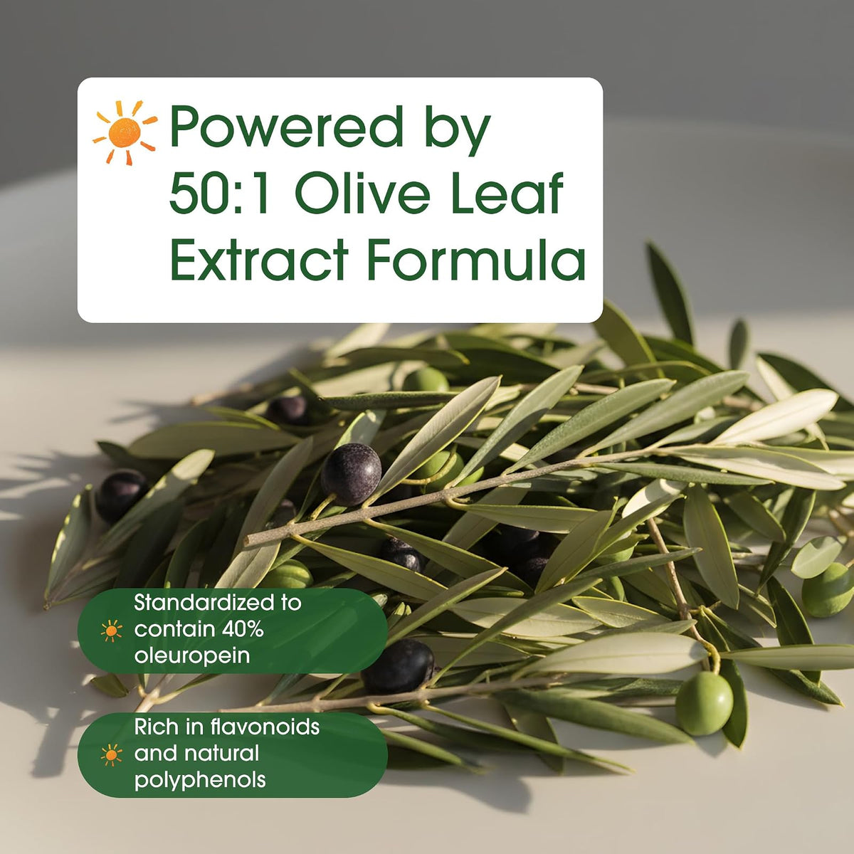wellness boost from olive leaf extract
