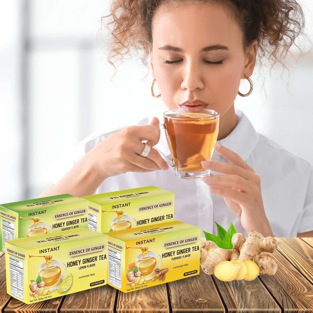 wellness boost honey ginger tea