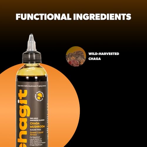 Wellness boost with chaga mushrooms