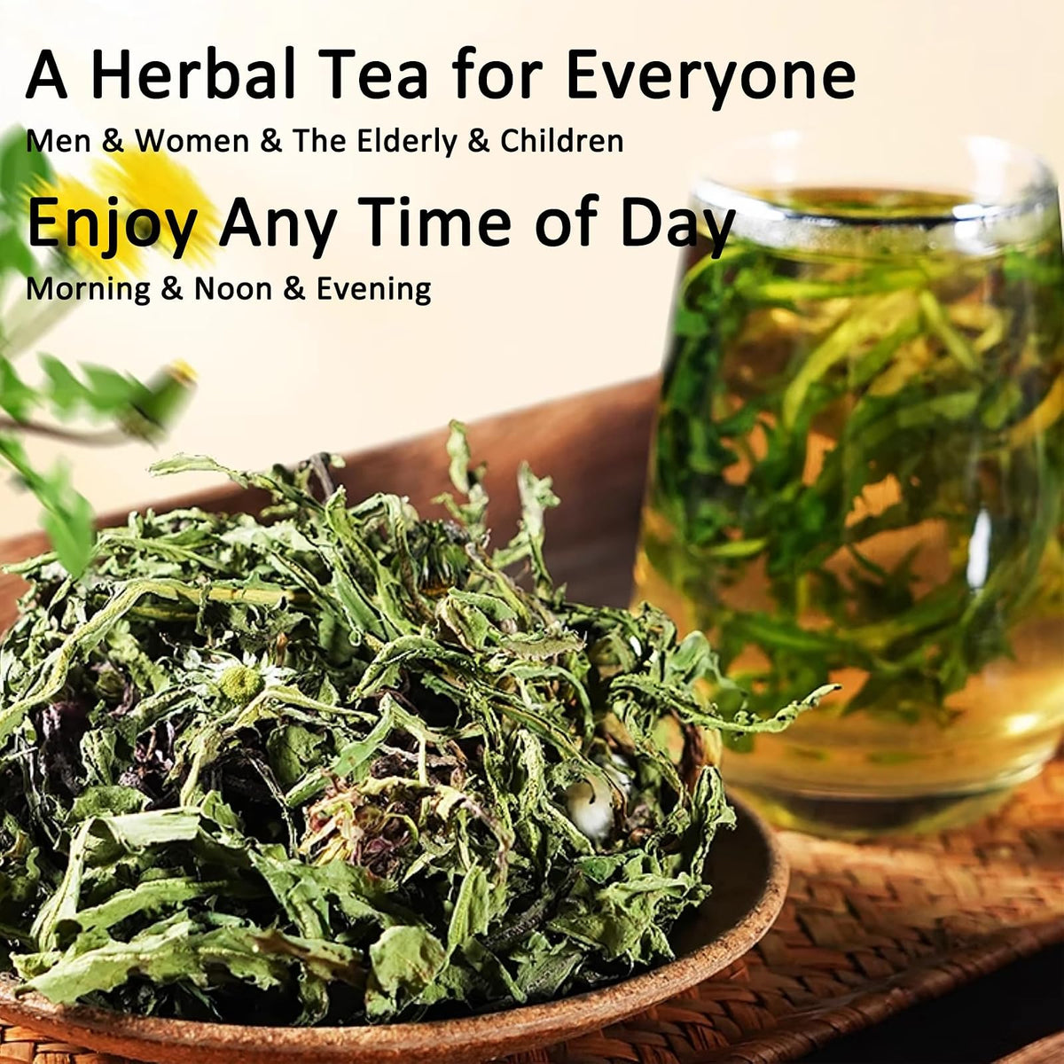 wellness boost with dandelion tea