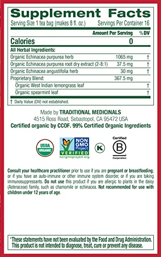 wellness boost with echinacea tea