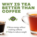 wellness boost with herbal tea