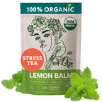 wellness boost with lemon balm tea