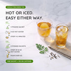 wellness boost with moringa tea
