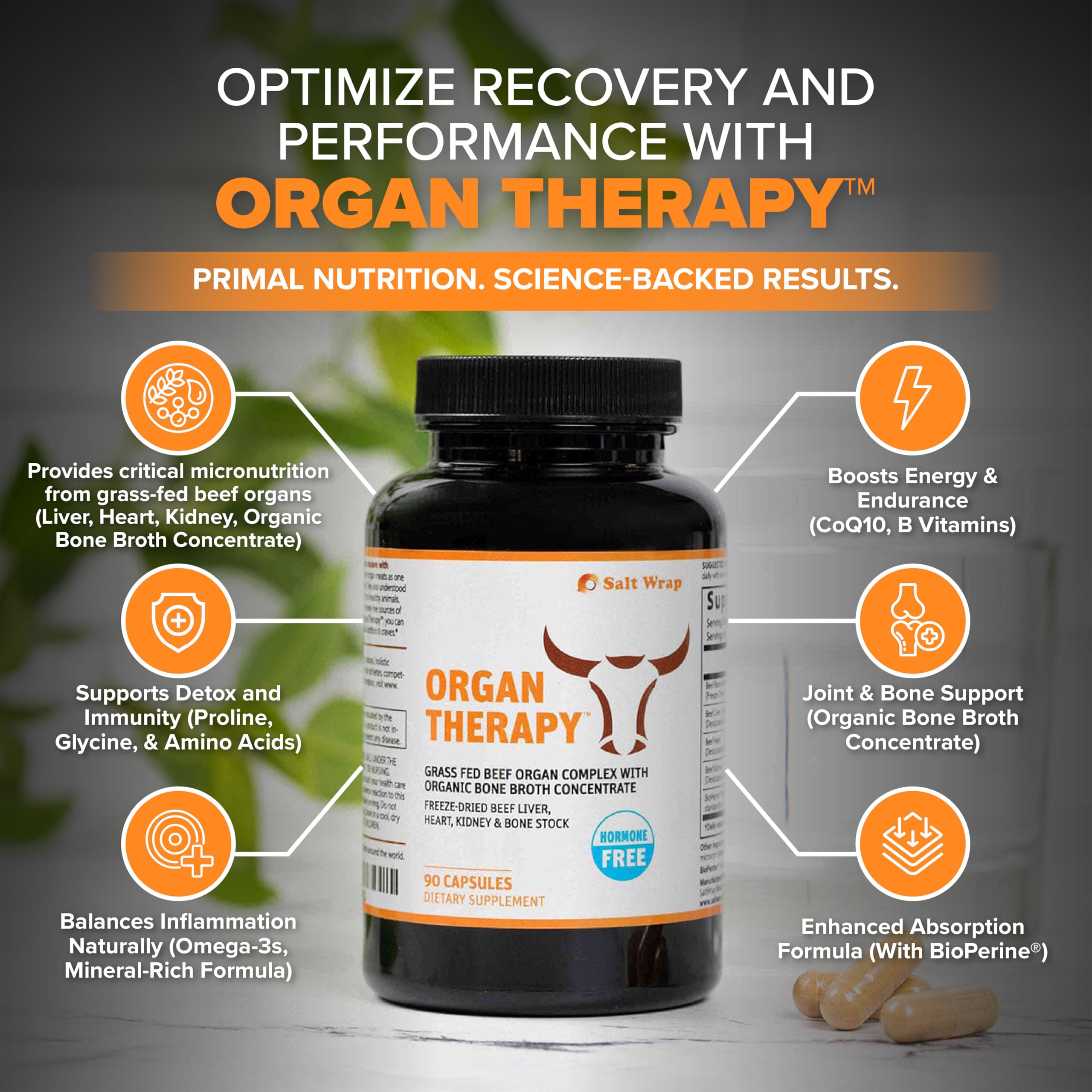 wellness boost with organ extracts