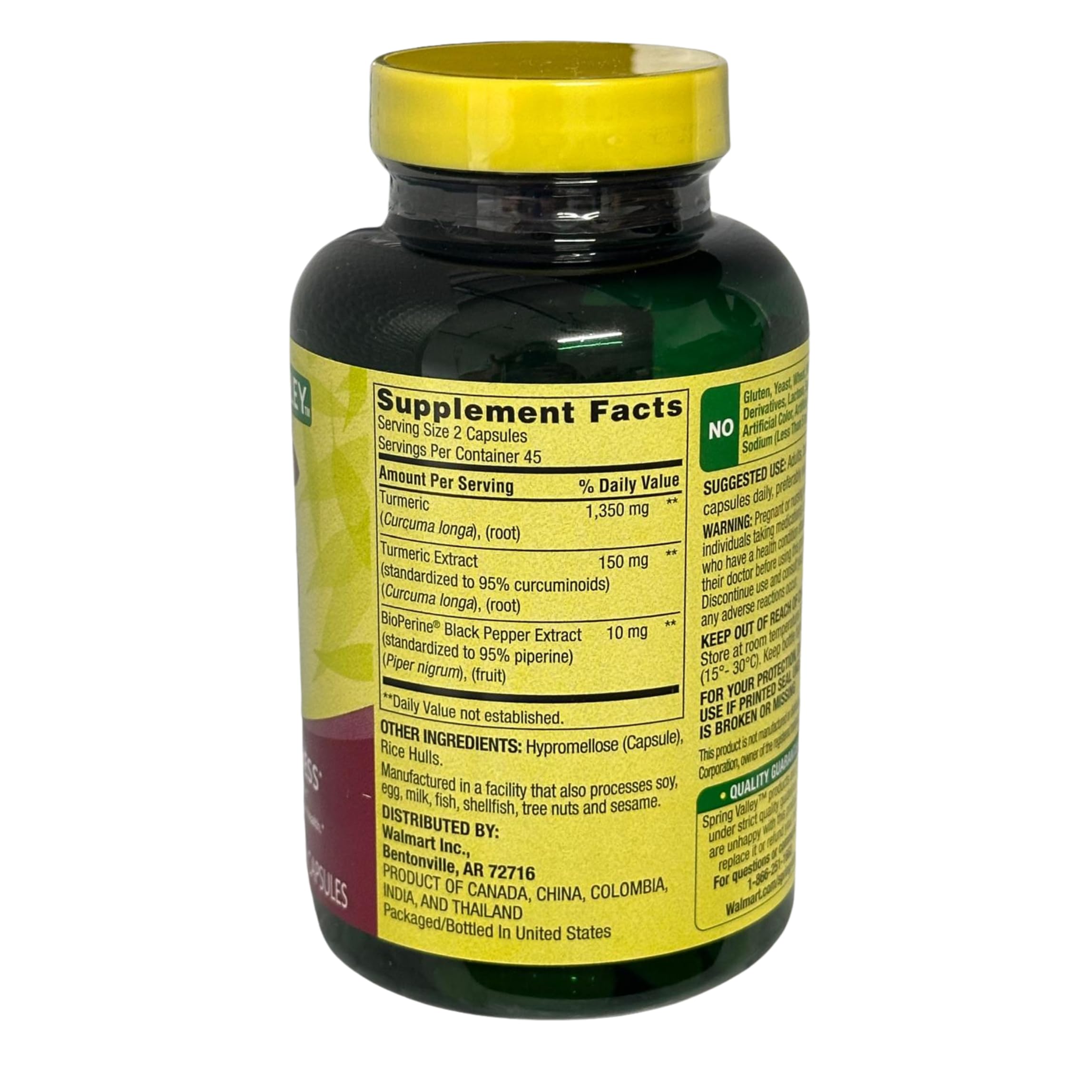 wellness boost with turmeric capsules