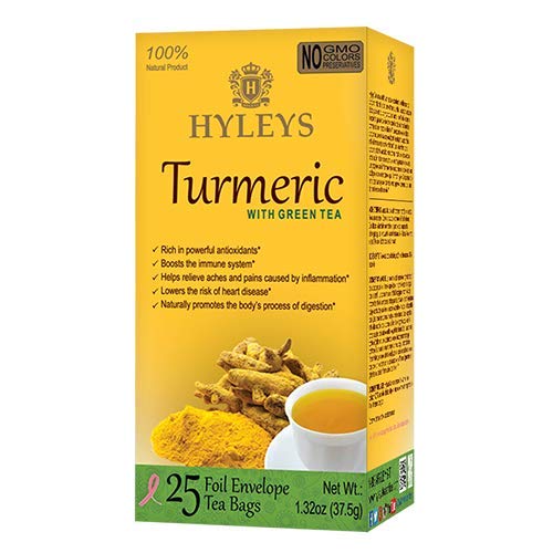 wellness boost with turmeric tea