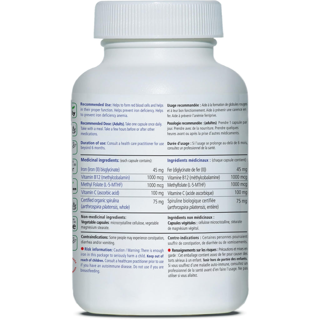 wellness capsules with spirulina
