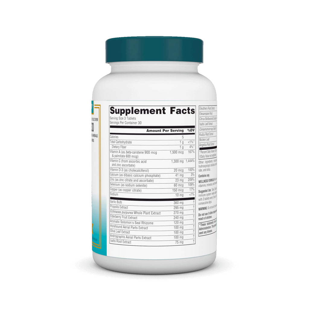 wellness formula with vitamin C supplements