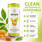 wellness green tea drink