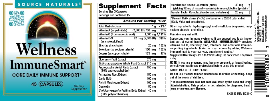 Wellness ImmuneSmart multivitamin for men