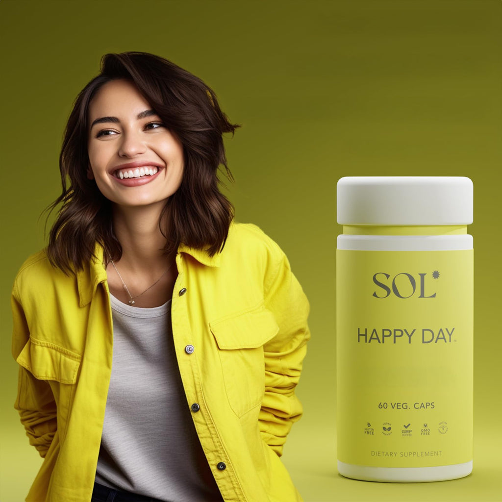 wellness journey with Happy Day blended supplements