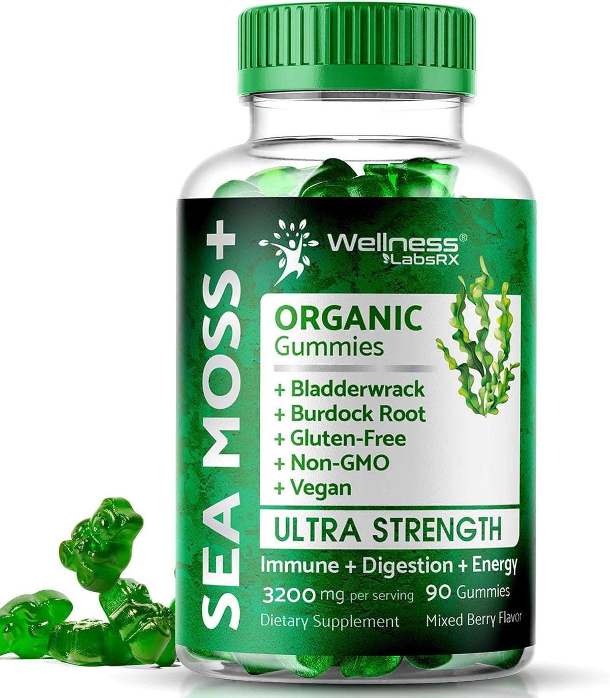 WELLNESS LABSRX Irish Sea Moss gummies