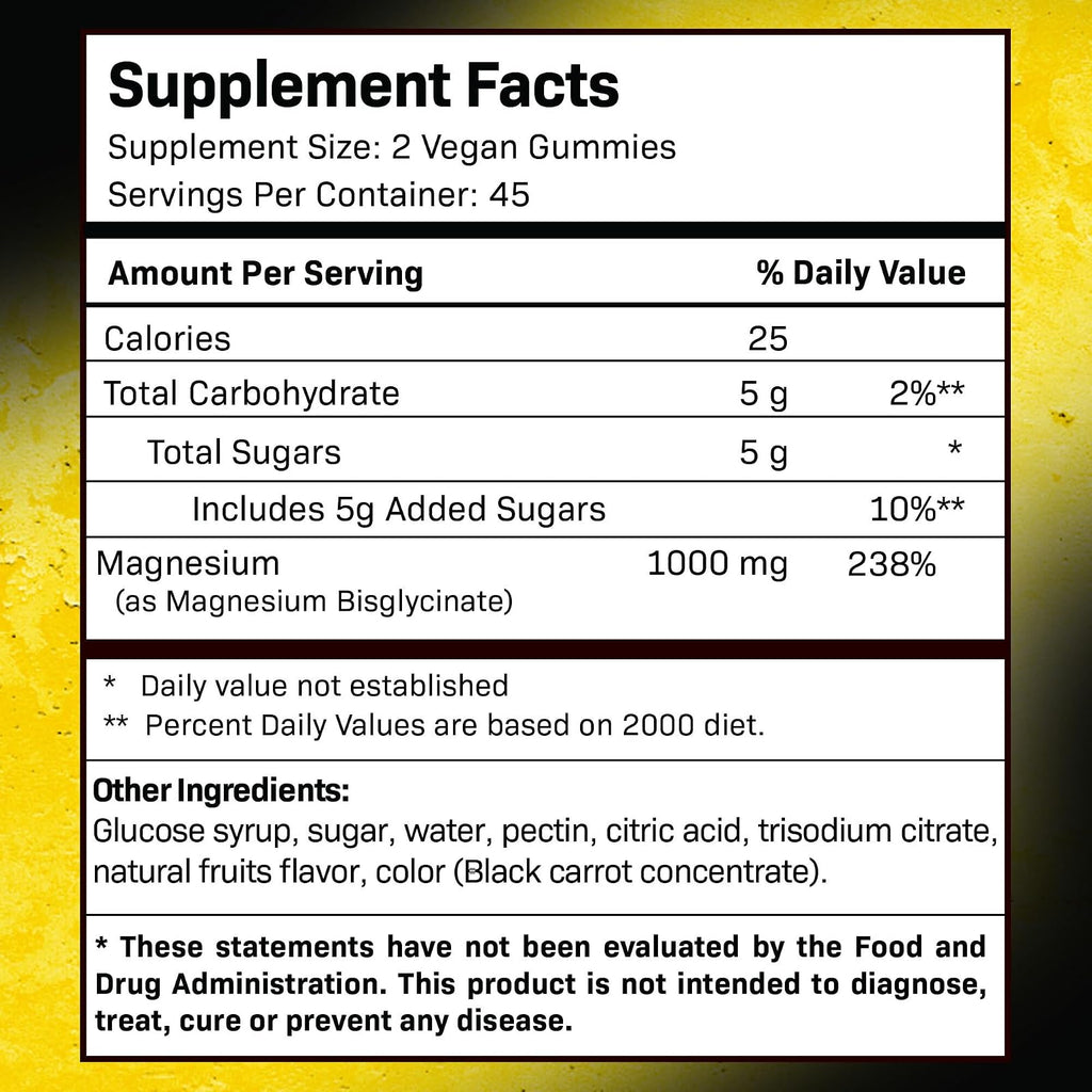 Wellness LabsRX magnesium gummies 90 count