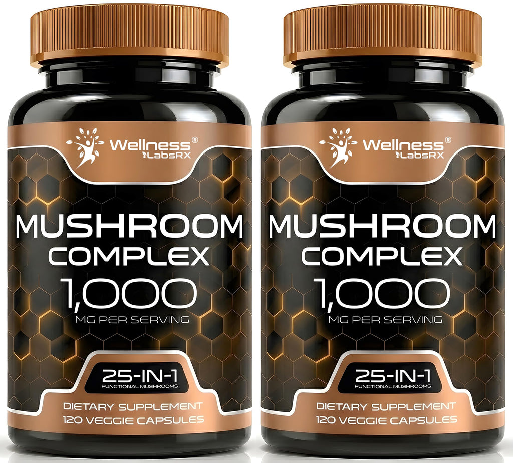 WELLNESS LABSRX mushroom complex capsules