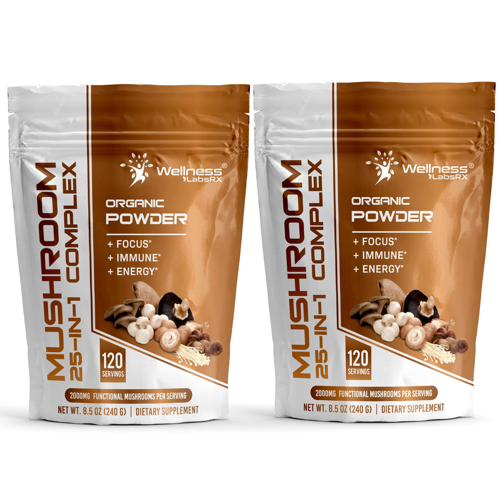WELLNESS LABSRX mushroom powder benefits