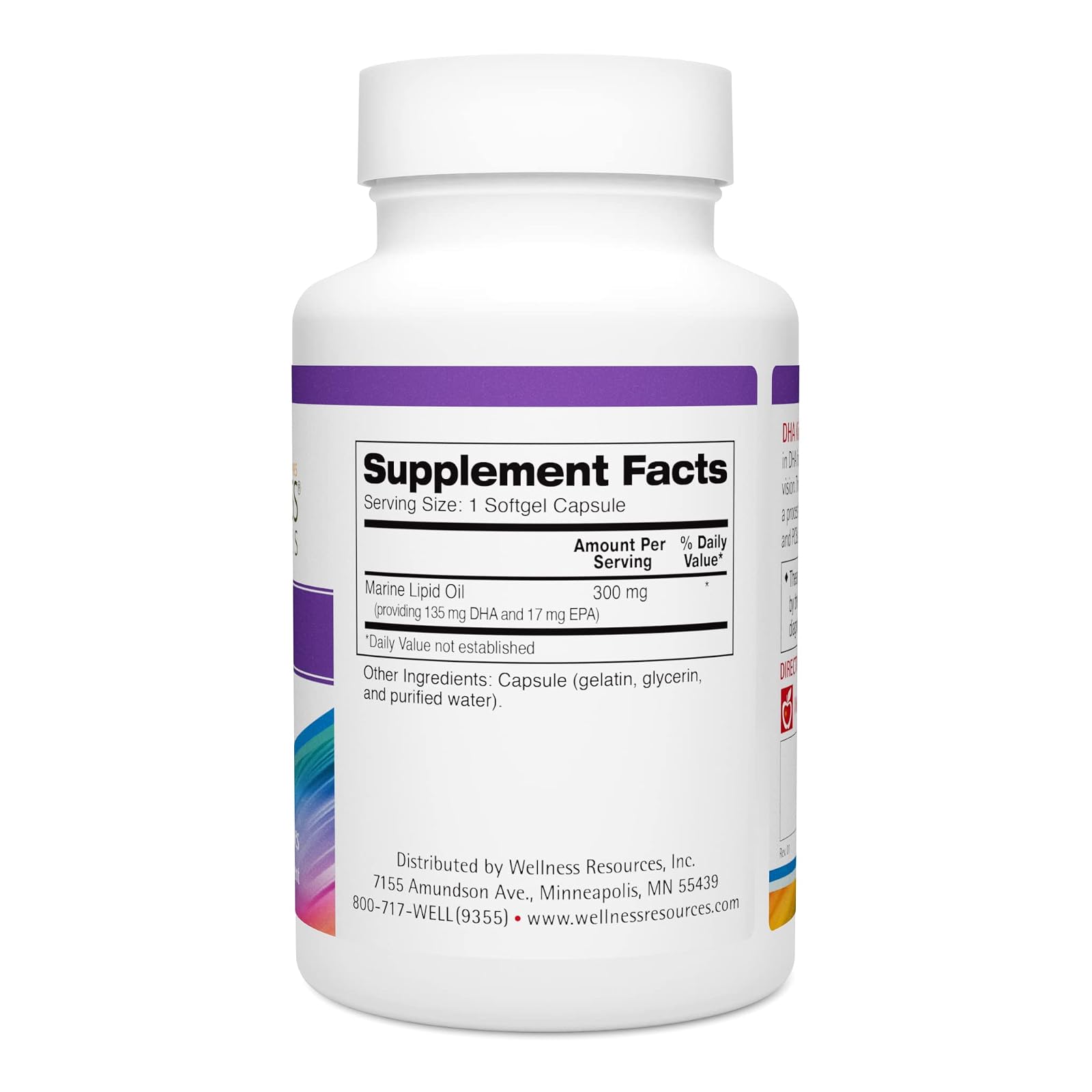Wellness Resources DHA softgel capsules