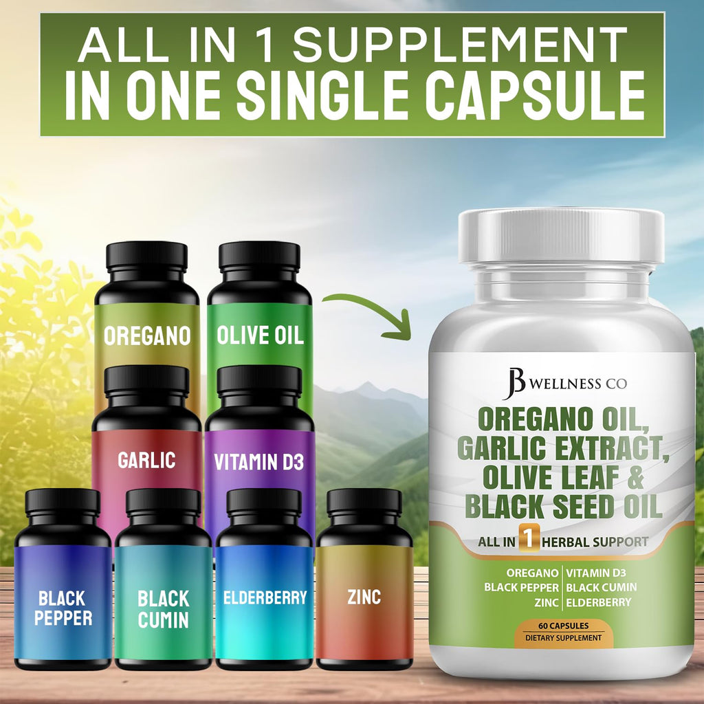 wellness supplement with olive leaf
