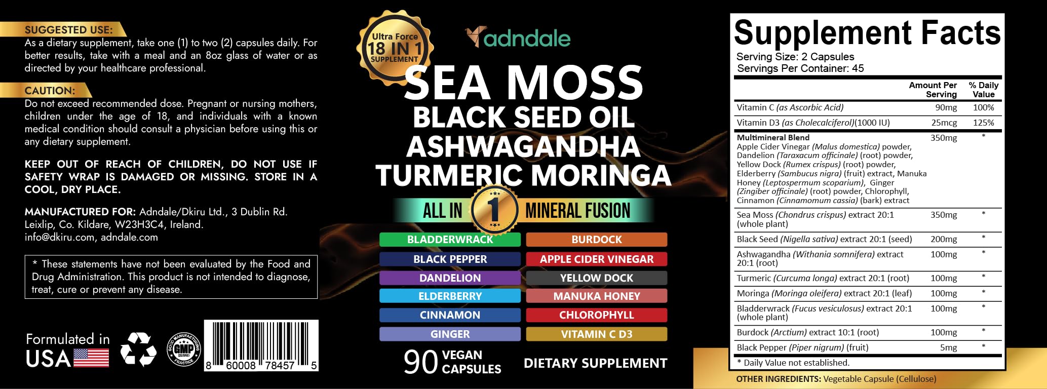 wellness supplement with turmeric