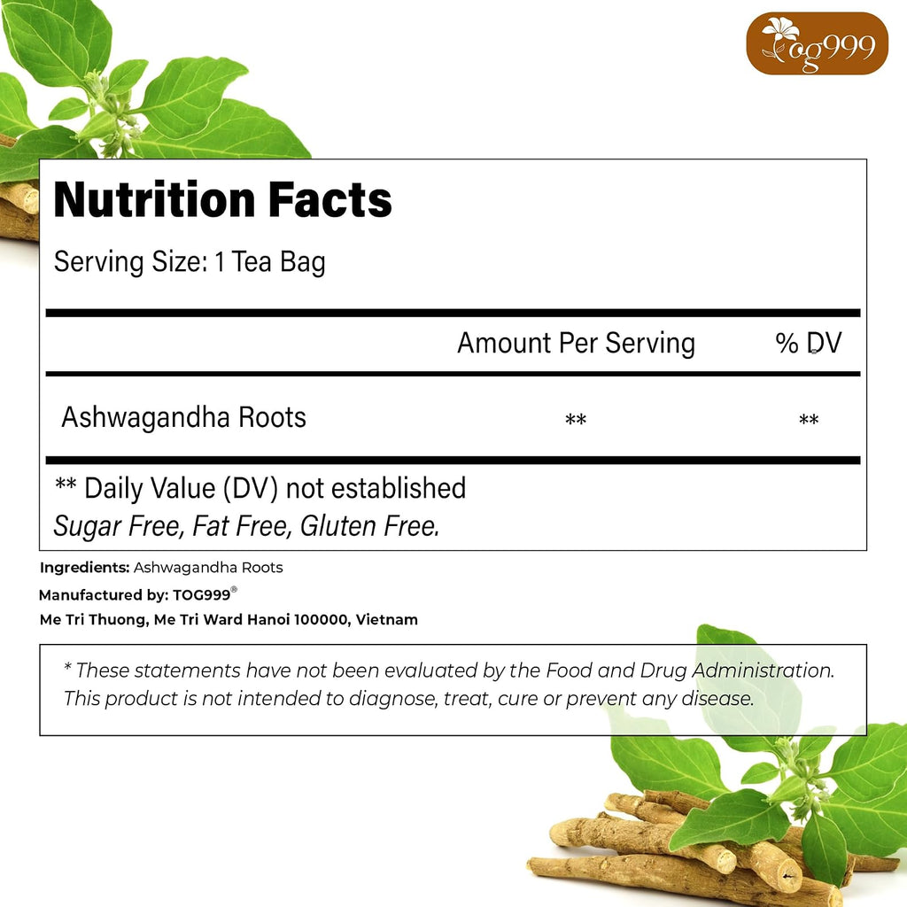 wellness support Ashwagandha herbal tea