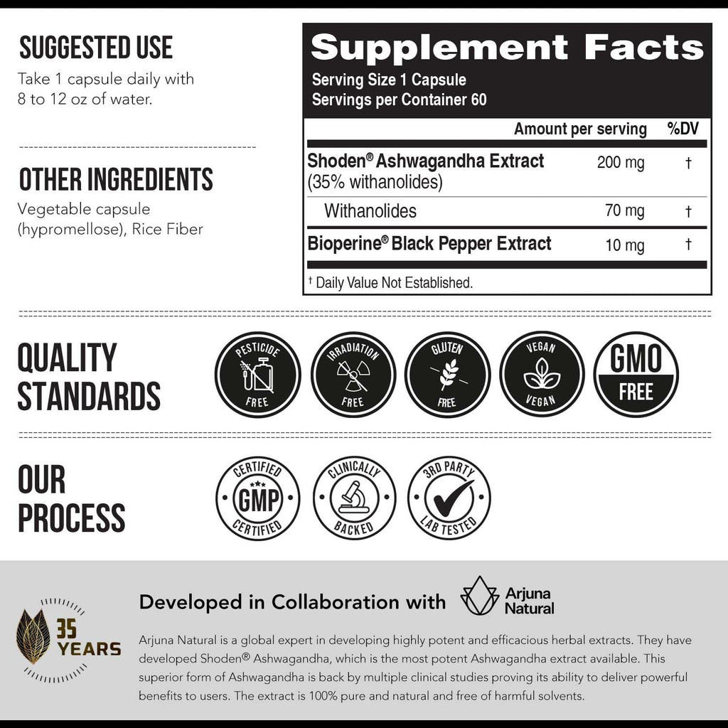 wellness support with ashwagandha