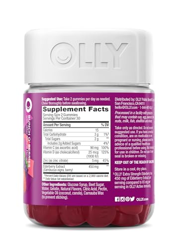 wellness support with elderberry gummies