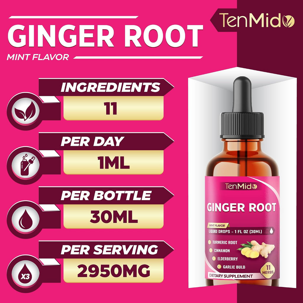 wellness support with ginger and turmeric