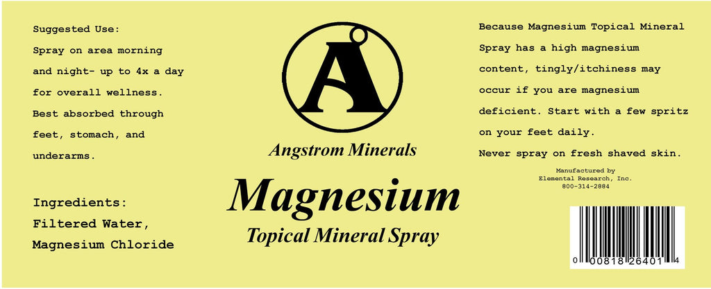 wellness support with magnesium spray