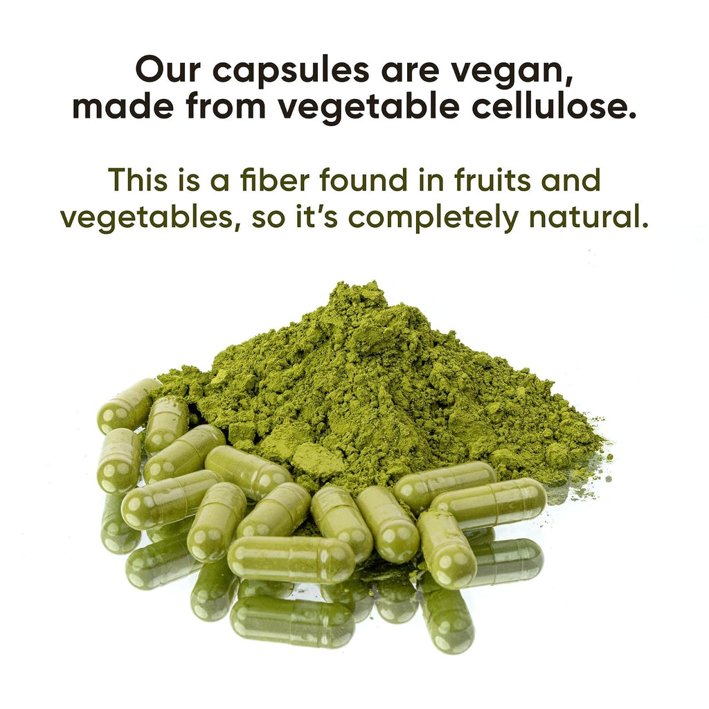 wellness support with matcha capsules