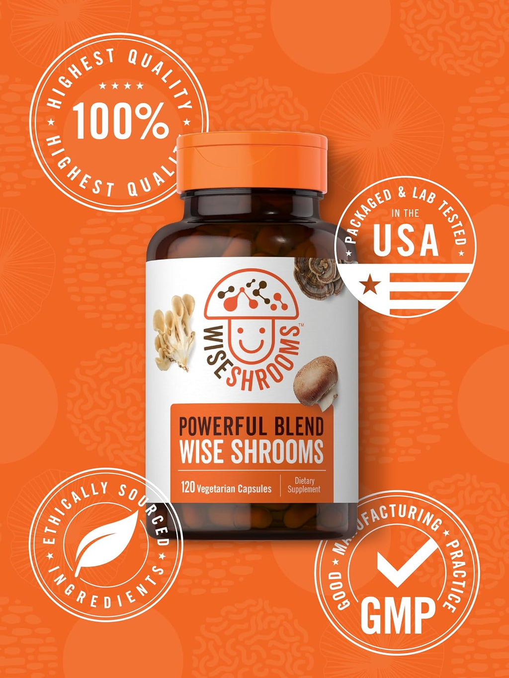 wellness support with mushroom complex
