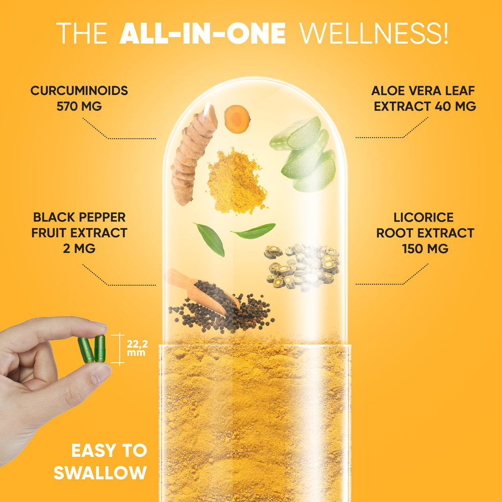 wellness support with turmeric curcumin