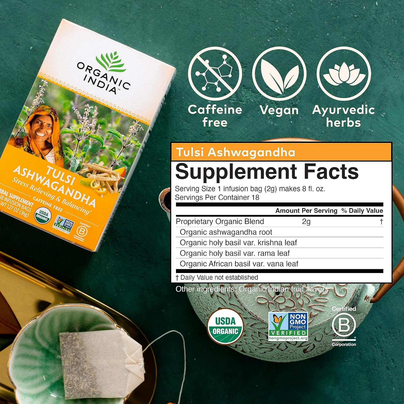 wellness tea for daily calmness