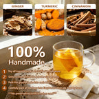 wellness tea with turmeric and ginger