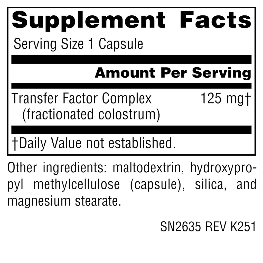 wellness transfer factor multivitamin for men