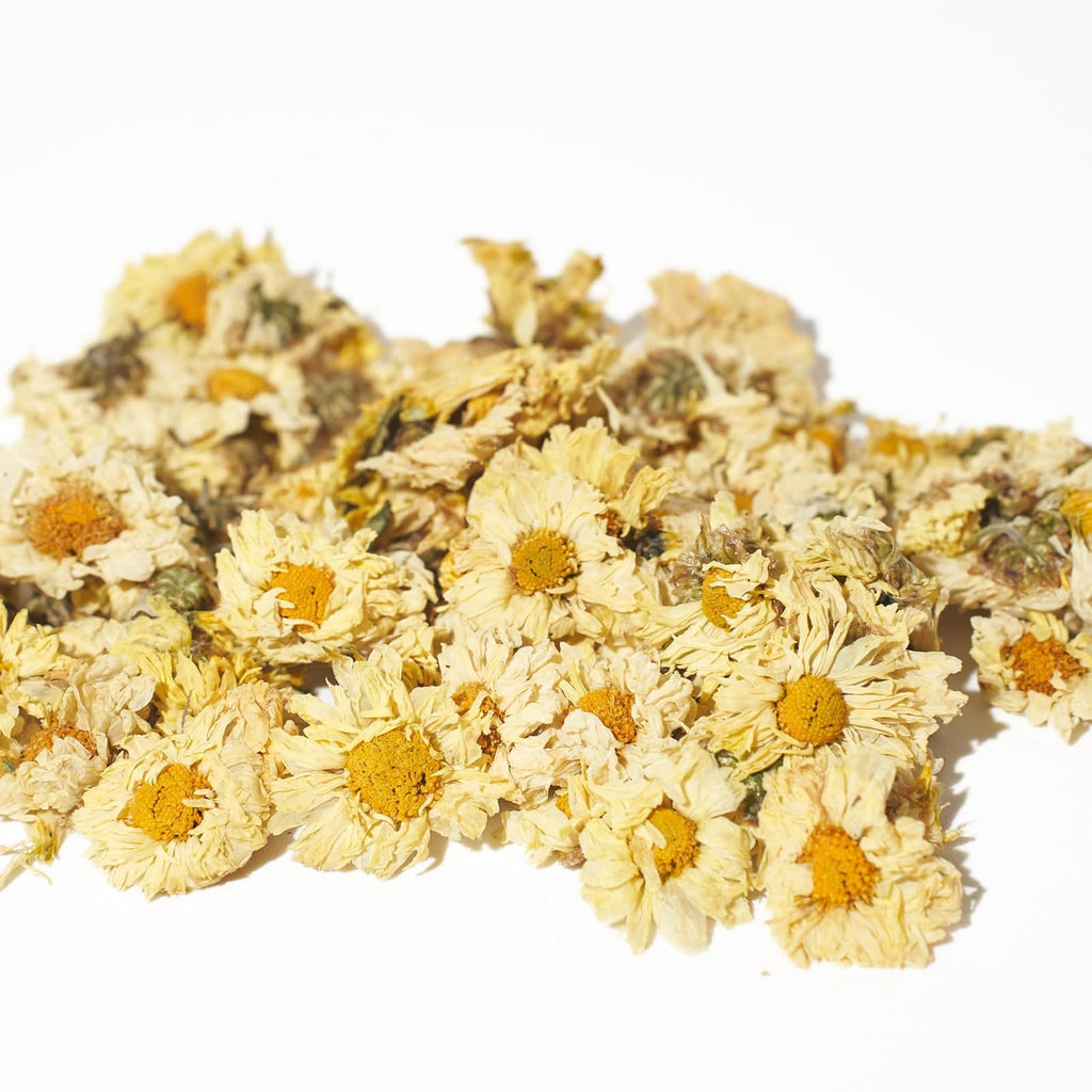wellness with chrysanthemum tea