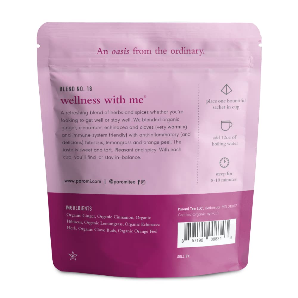 Wellness with Me herbal tea benefits