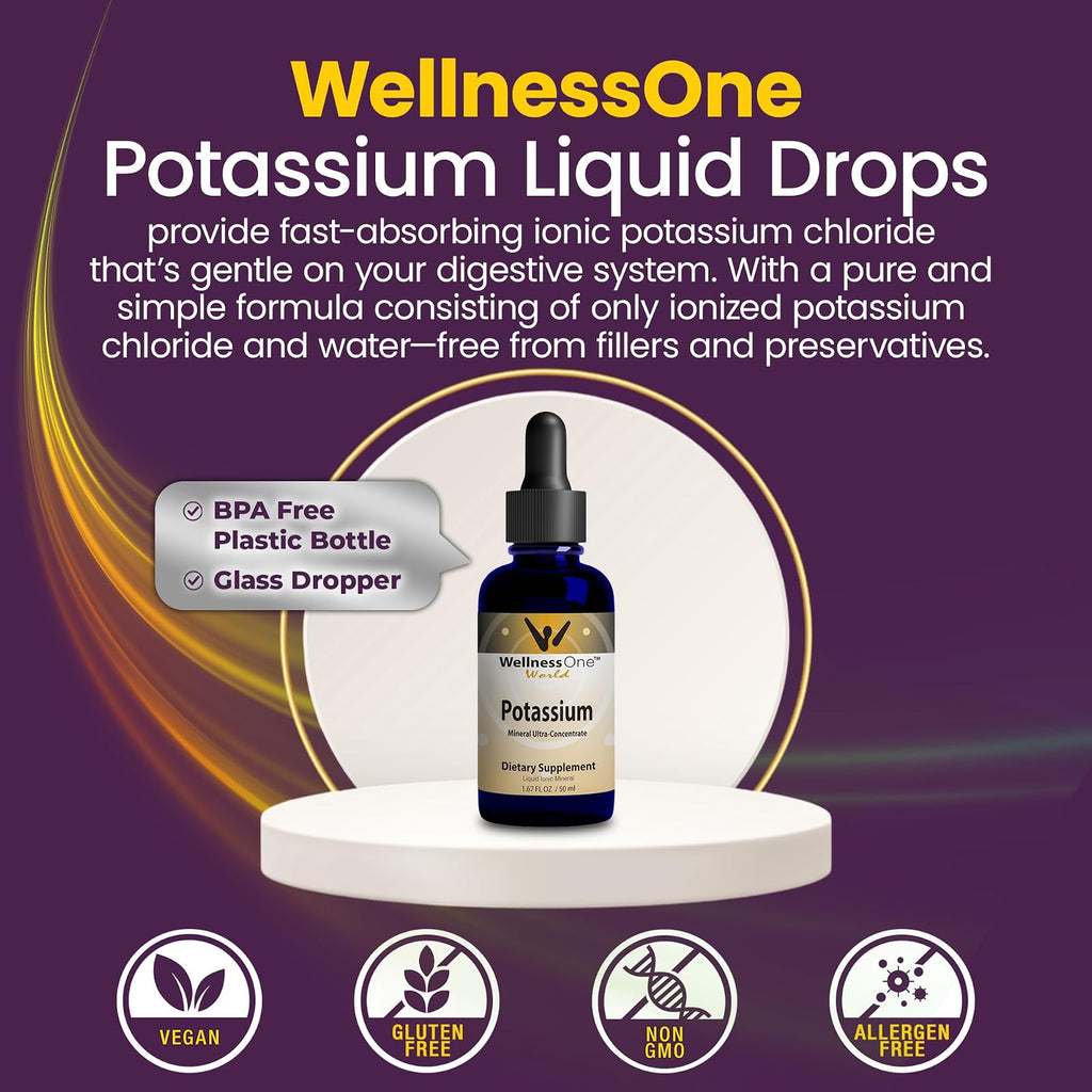 WellnessOne potassium for muscle support