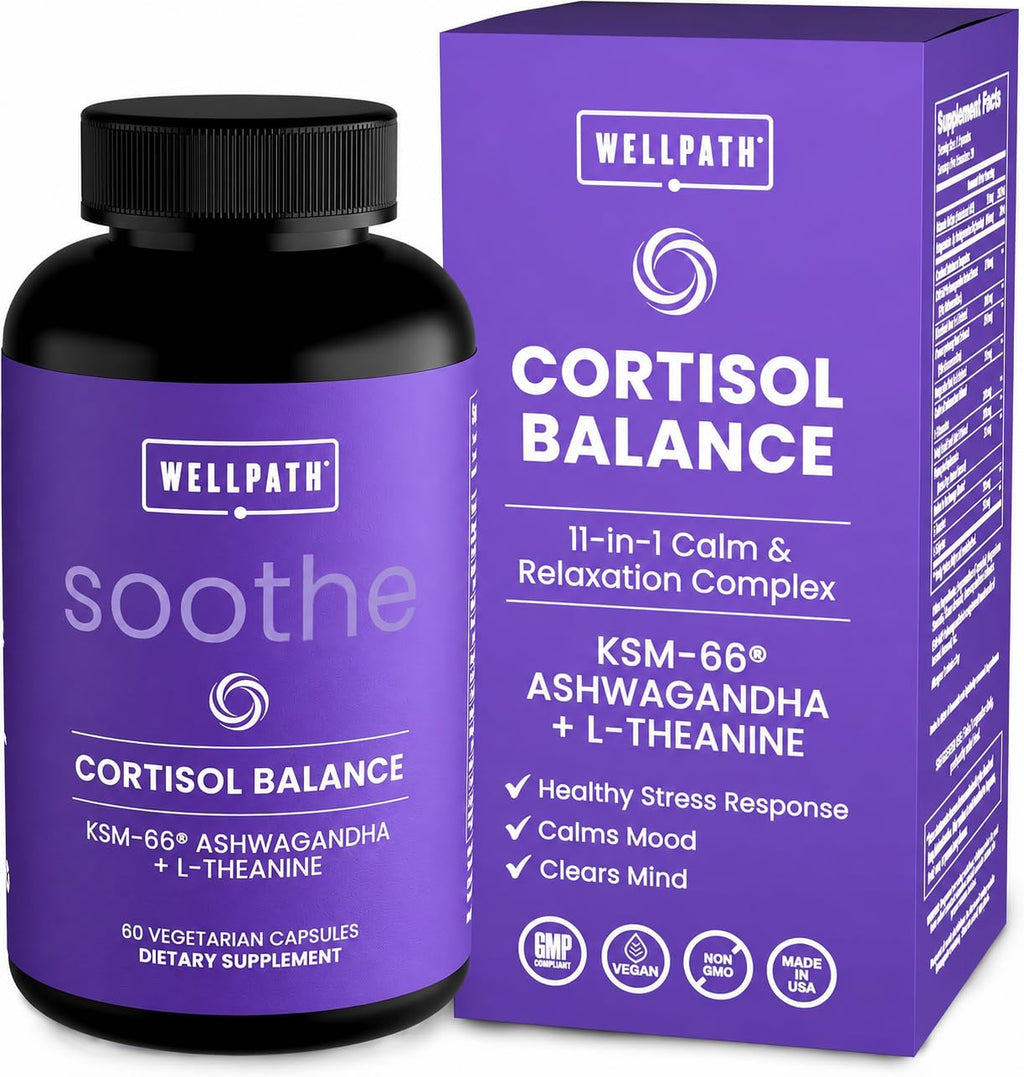 WellPath cortisol supplements for stress relief
