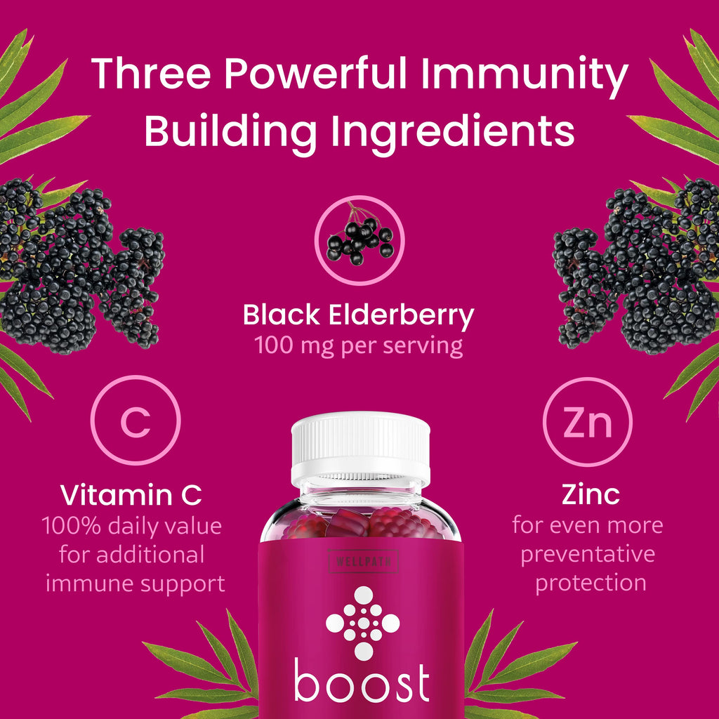 WellPath elderberry gummies for seasonal support