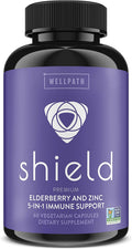 WellPath Shield elderberry capsules for immunity