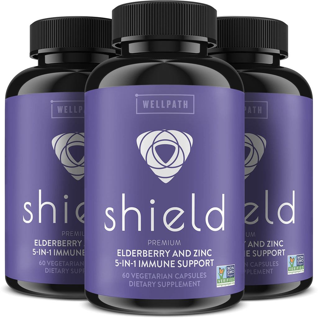 WellPath Shield elderberry immune support