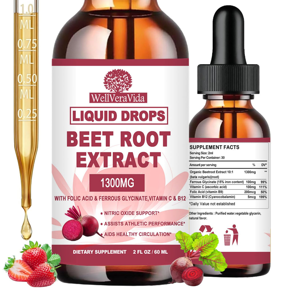 WellVeraVida beet root liquid drops