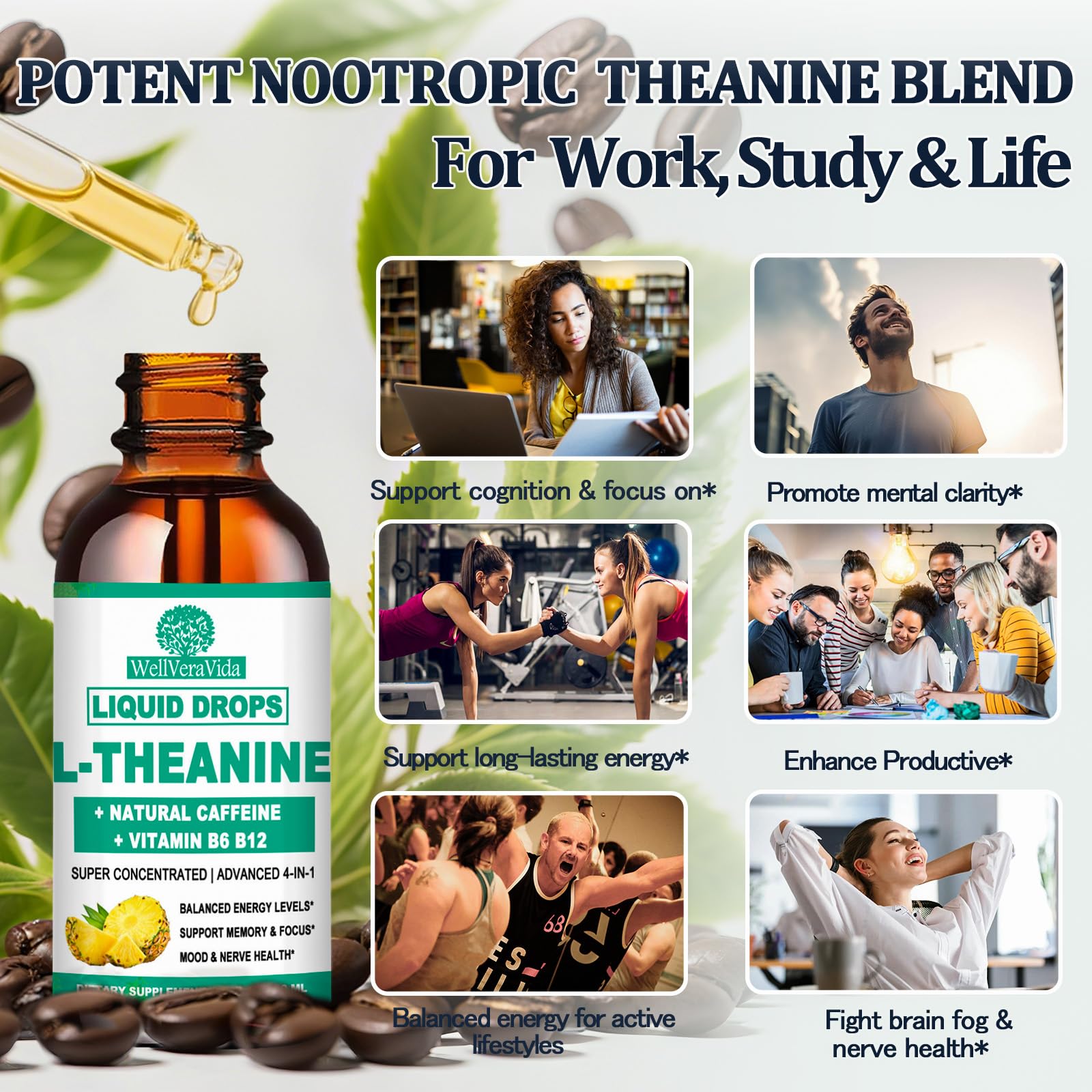 WellVeraVida l-theanine for better sleep